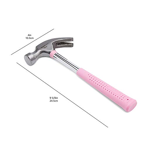 Amazon Basics 8-Ounce Hammer, Pink