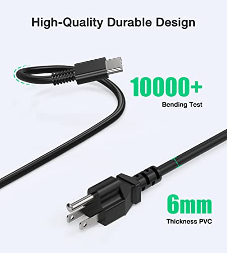 65W USB C Laptop Charger-Chromebook Charger Replacement for 45W Lenovo Thinkpad-Yoga-Chromebook,HP Acer Asus Samsung Mac book pro Dell Chromebook 3100 Latitude xps 13 Google Series Fast Charger Type c