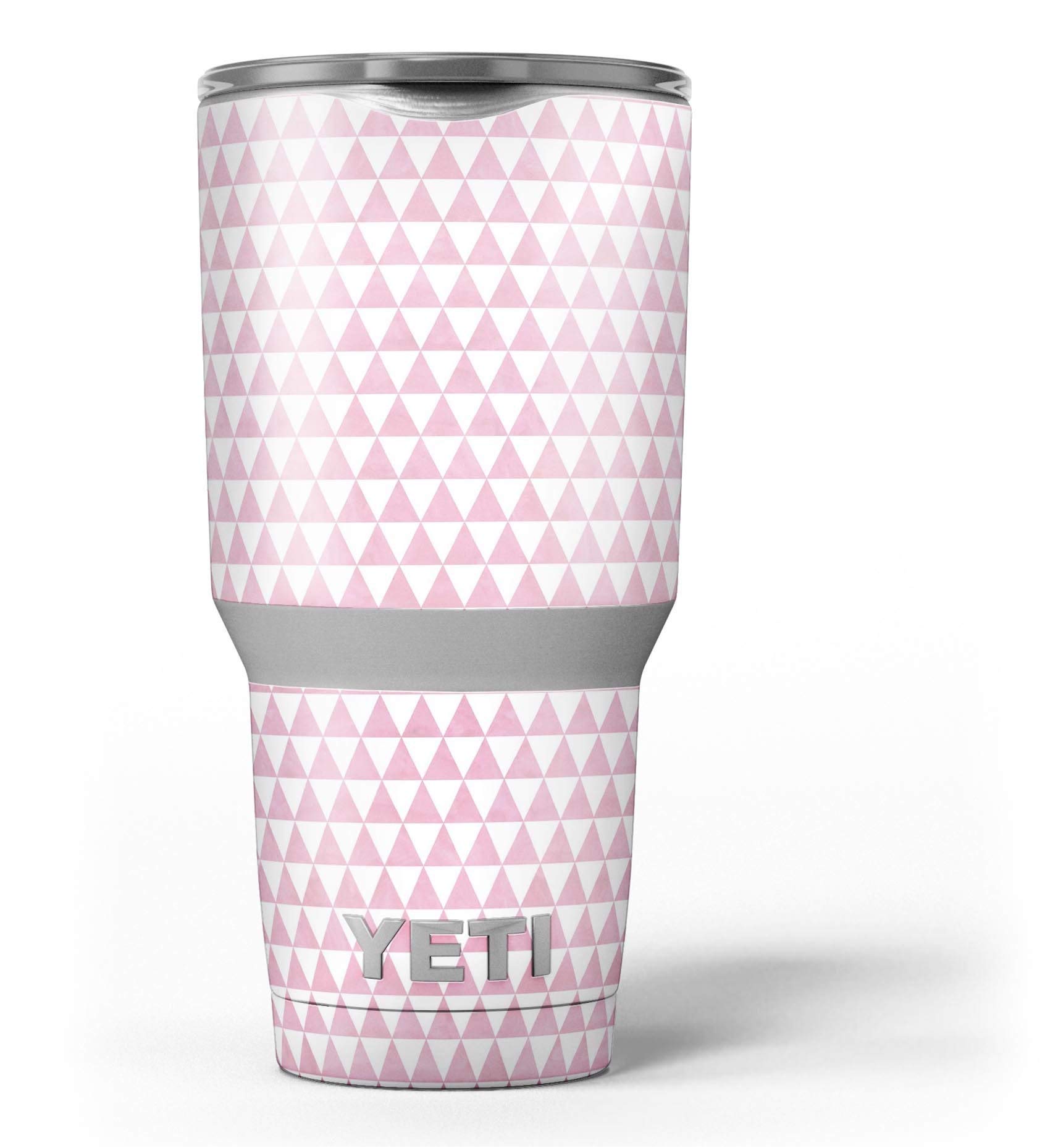 Design Skinz The Micro Pink Polka Dots - Skin Decal Vinyl Wrap Kit Compatible with The Yeti Rambler Cooler Tumbler Cups