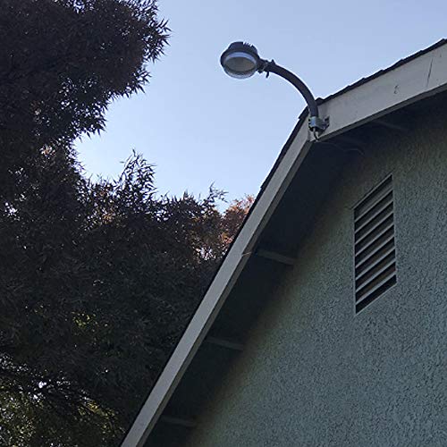 Paktonvo Mounting Arm,Sturdy Mounting Arm Suitable Use for 40W/50W/70W/80W/100W/120W Dusk to Dawn Led Barn Light Area Light Outdoor Yard Light