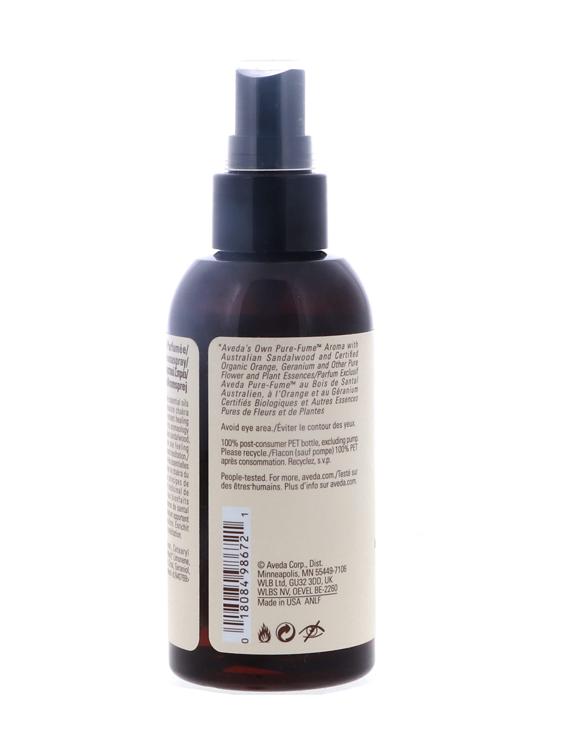 Aveda Chakra 2 Feel Intention Balancing Pure-Fume Mist 3.4 Oz