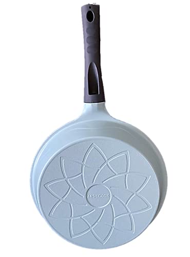 7 piece JADE COOK Set 9.5" Fry Pan, 11" Fry pan, 10" Round griddle, 11" Square grill pan 9.5" Casserole, 5.5" Milk Pot (KFCC Die Cast)