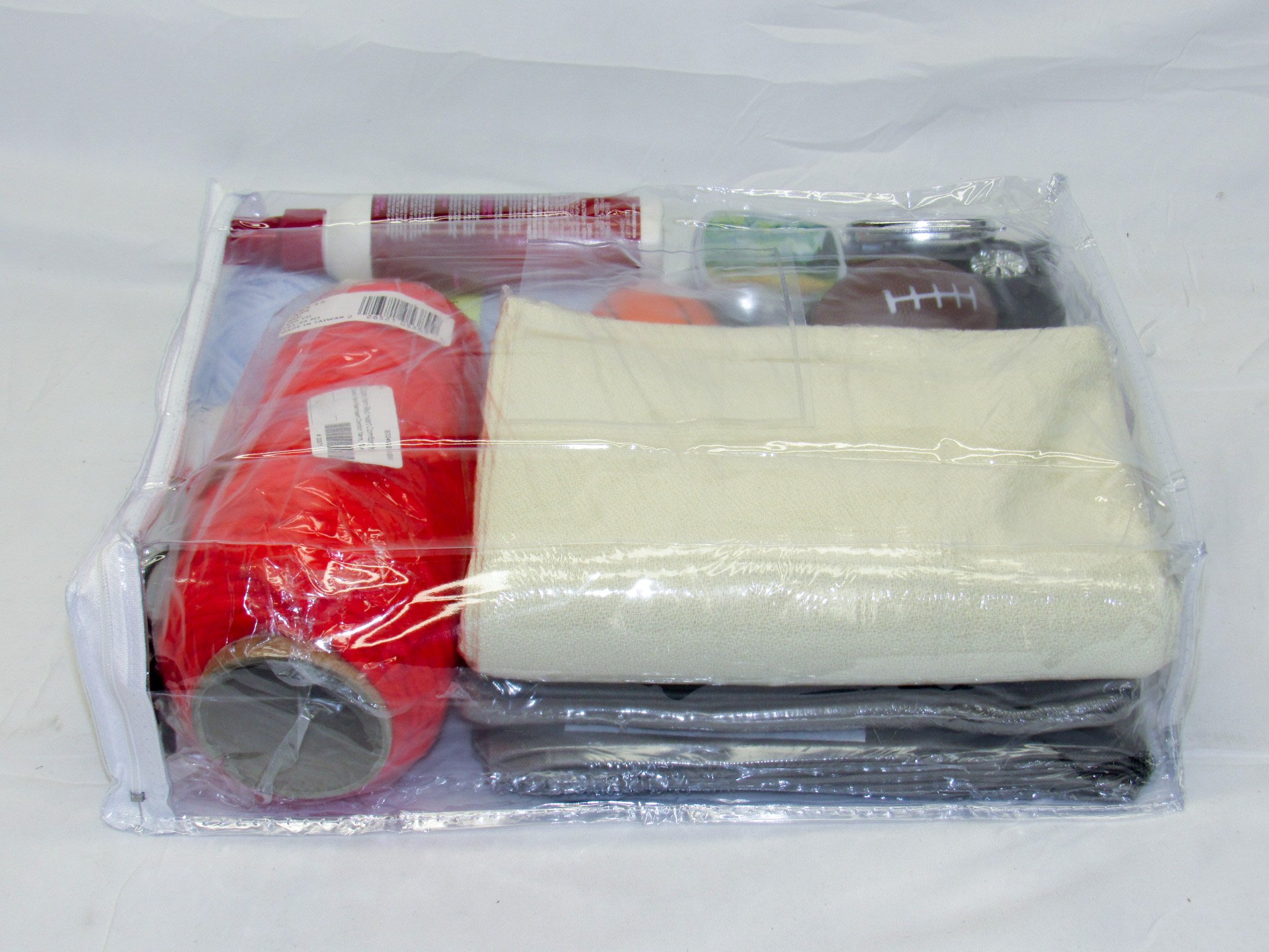 5-Pack Heavy Duty Vinyl Zippered (Clear) Storage Bags (12" x 15" x 4") (3.1 Gallon)