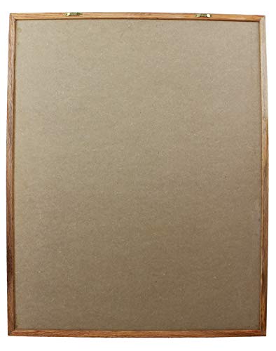 Executive Office Solutions Extra Large Changeable Letter Board - Black Felt With Solid Oak Frame, Wall Mount, Canvas Bag, Letter Clippers, Letter Box and 450 Characters 24 x 30 Black (LB5)