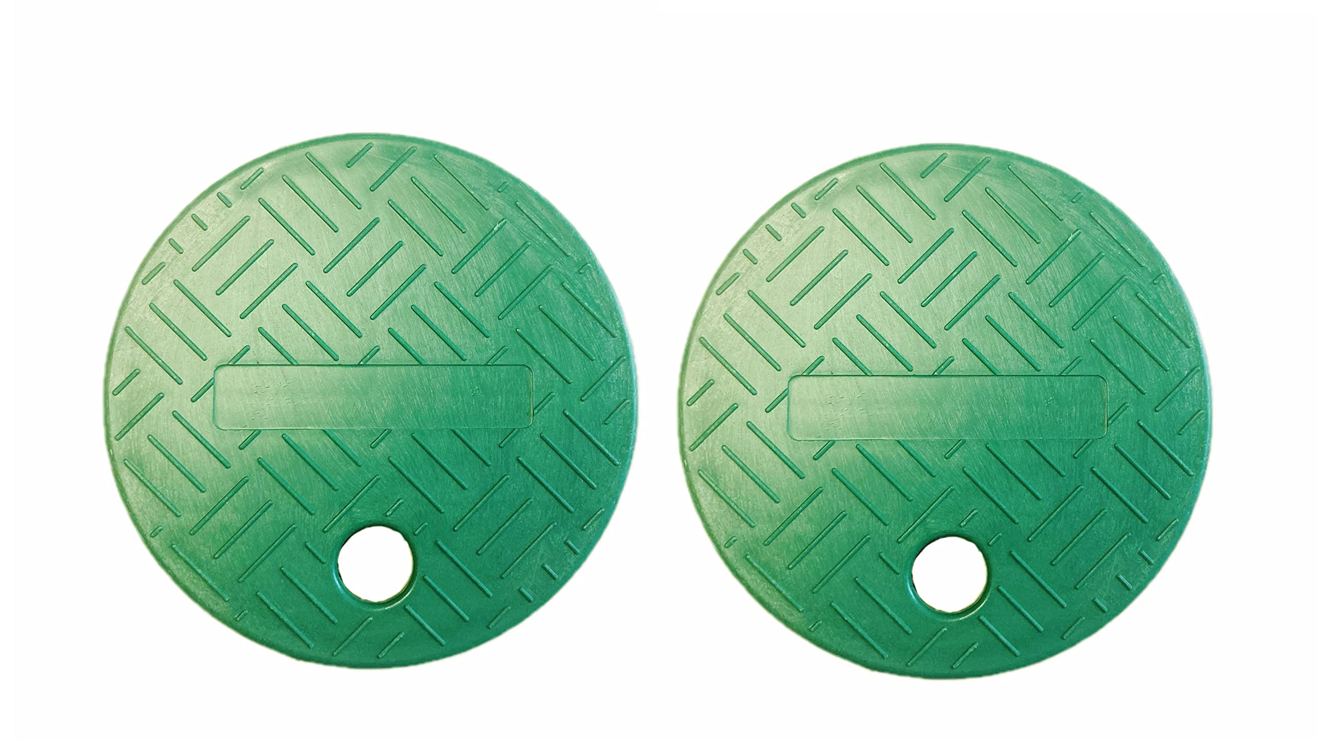 2 Pcs Valve Box Cover, ID 5.5 inch OD 6 inch,Sprinkler Cover for Sprinkler Irrigation, green (REL-003)
