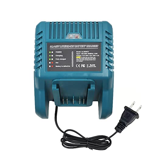 AL3620CV Lithium Battery Charger GAL3680CV for Bosch 14.4V 18V 36V BAT609 BAT609G BAT618 BAT618G BAT614 BAT836 AL1860CV 1018K (US Plug)
