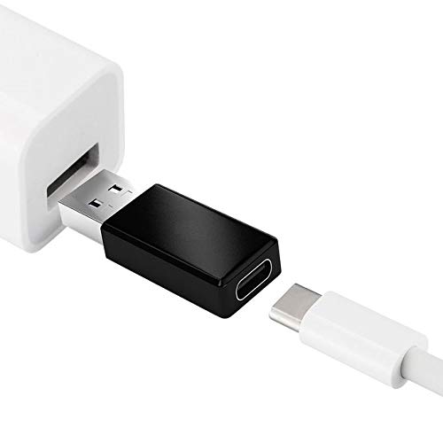 USB C to USB A Carplay Car Charger Adapter for iPhone 15, Android Auto, PC, Laptop, Beats Flex, Sony, Samsung, Jabra Elite 75t, JBL, Oculus, Google Pixel, LG & Wireless Earbuds, Headphones/Speakers
