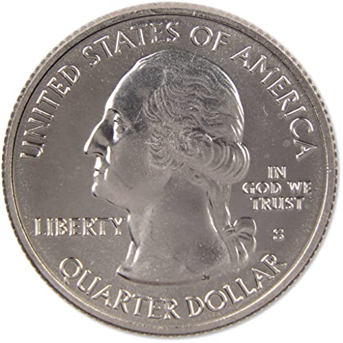 2016 S National Park Quarter 5 Coin Set Uncirculated Mint State Clad 25c