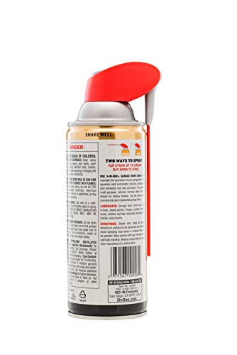 3-IN-ONE Professional Garage Door Lubricant with SMART STRAW SPRAYS 2 WAYS, 11 OZ