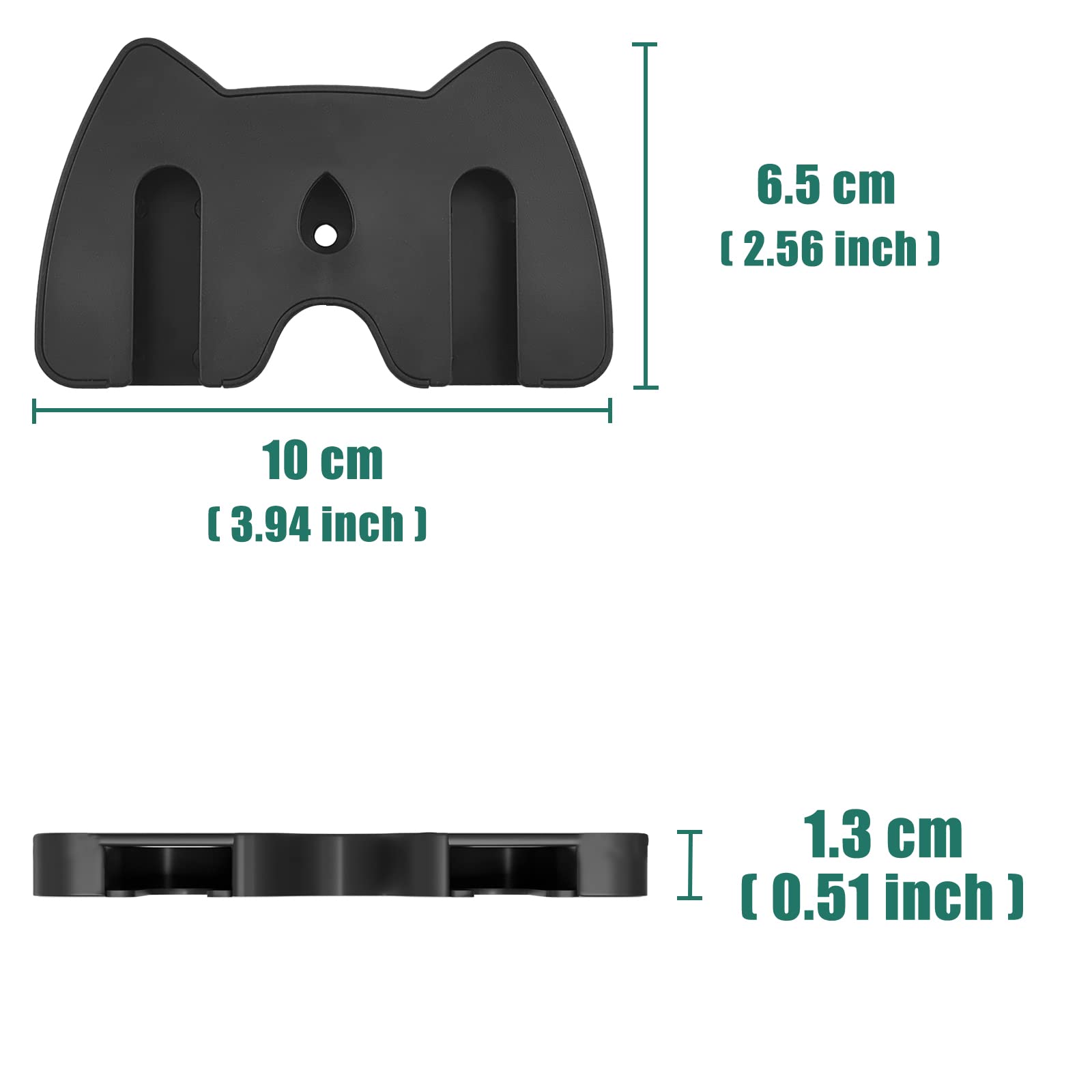 2 Pcs Controller Desk Mount compatible with Xbox Series X/S/Xbox One/Xbox One S/Xbox 360, No Drilling Stick Under Desk Stand Hanger Fit for Xbox Gaming Controllers, Controller Storage Rack Easy to Access
