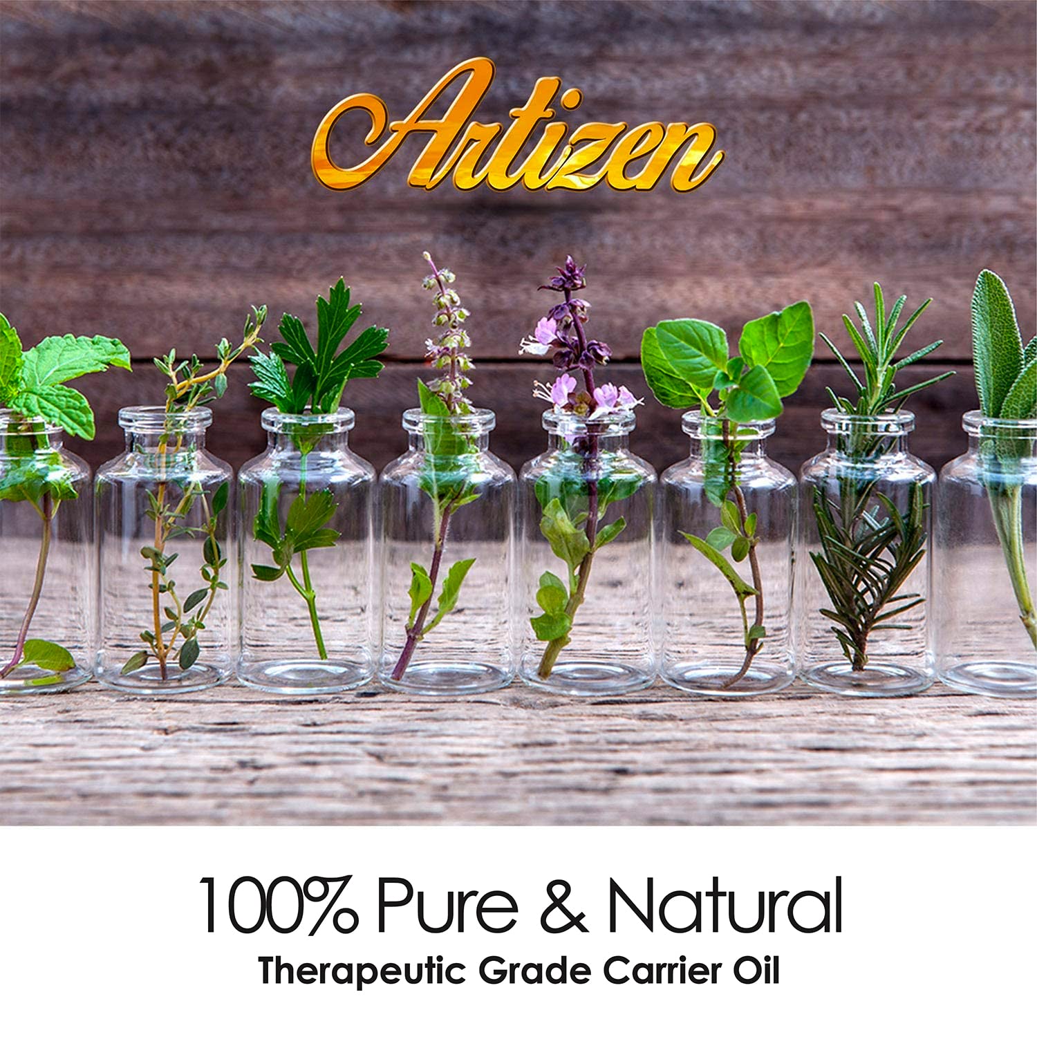 Artizen Cold Pressed Rosehip Oil - Pure, Therapeutic Grade for Skin, Hair & Nails, Ance Dropper Included - 4 fl oz
