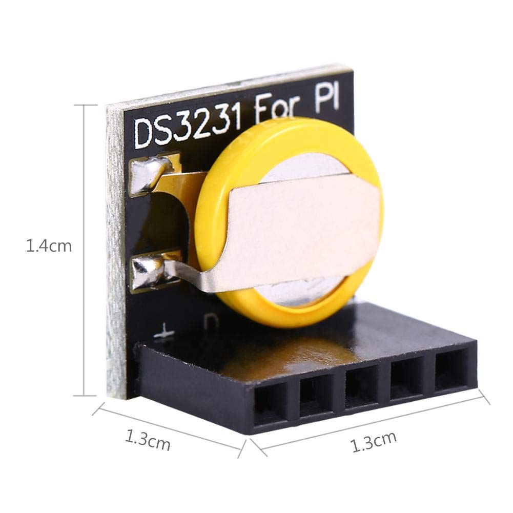 Tosuny DS3231 RTC High Precision Board Real Time Clock Module for Arduino Raspberry Pi,3.3 V and 5 V