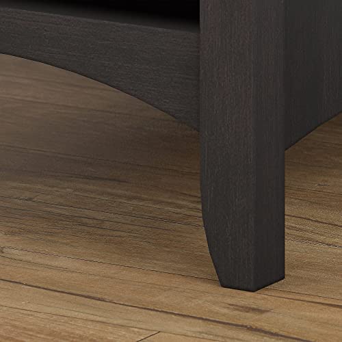 Bush Furniture Salinas 5 Shelf Bookcase, Tall Bookshelf for Living Room and Home Office
