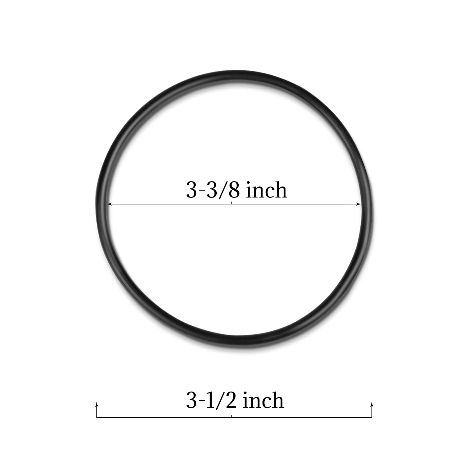 3.5" Replacement O-Ring For Compatible wirh Reverse Osmosis Water Filter Housings (3PCS)