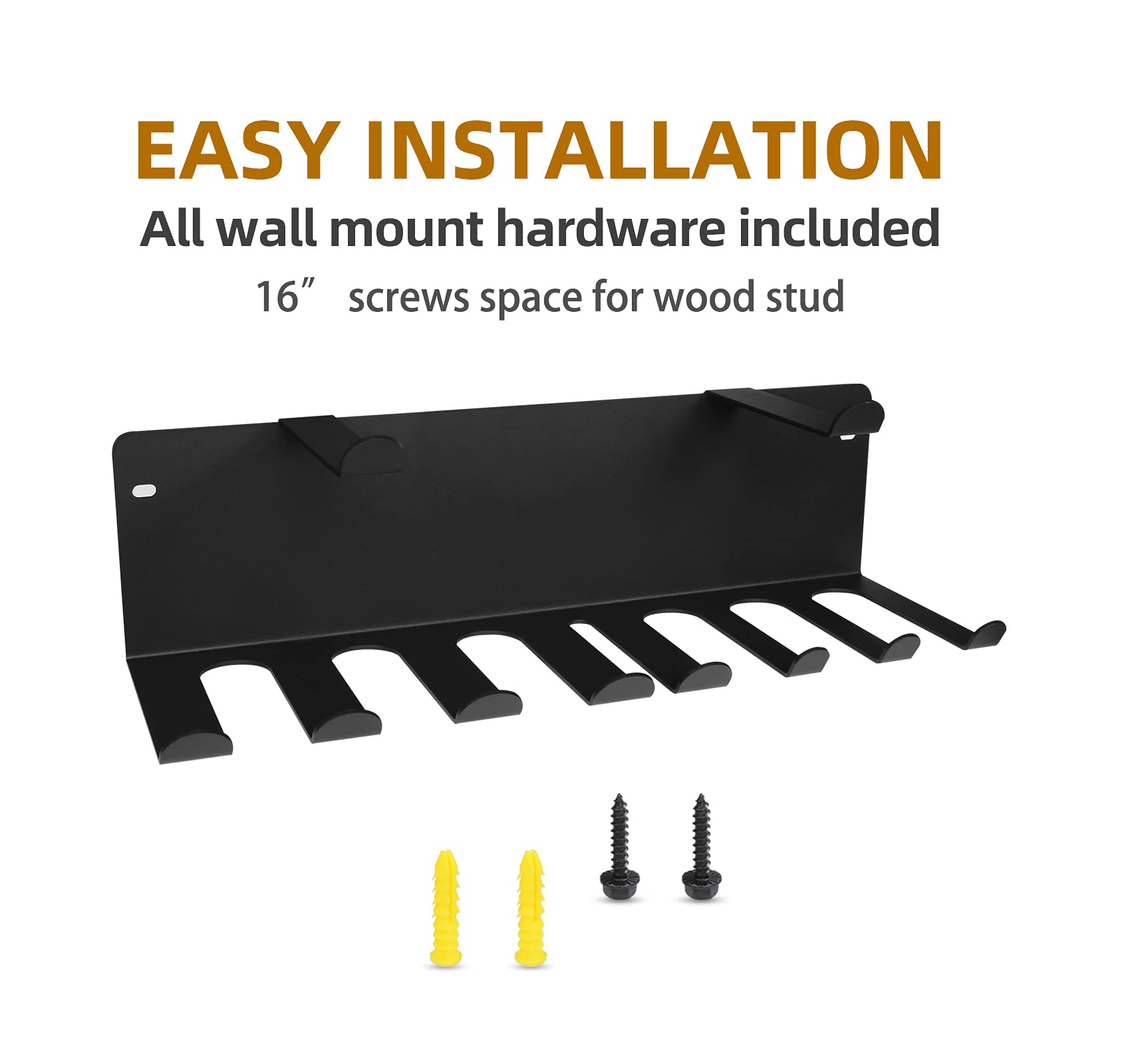 2 Tier Multi-Purpose Storage Rack Resistance Bands Rack Gym Storage Rack Fitness Bands Rack Heavy Duty Rack for Resistance Bands, Straps, Jump Ropes, Foam Rollers, Chains, Weight Belts, Tools