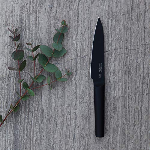 Berghoff Ron Titanium Ceramic Coated Non-Stick Utilty Knife, 6 x 3 x 31 cm, Black