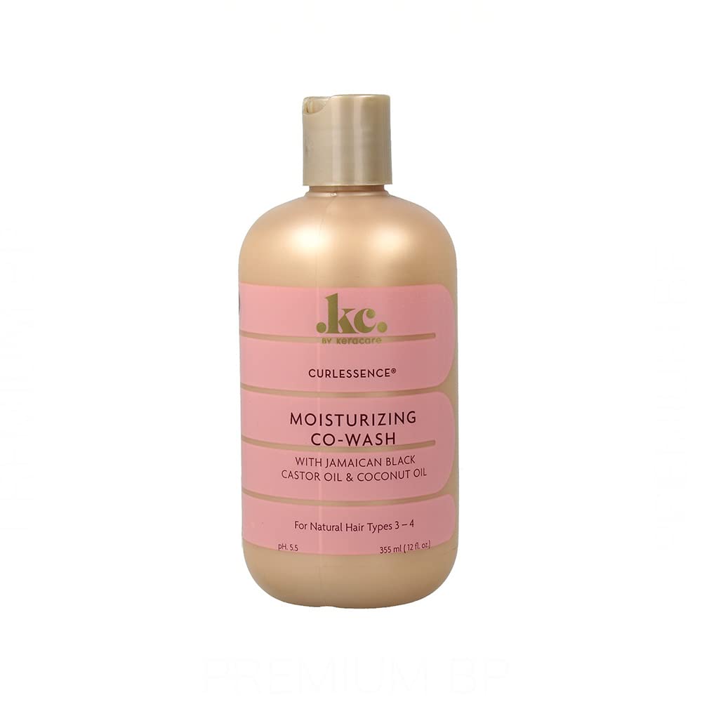 Avlon KeraCare Curlessence Moisturizing Co-Wash w/ Jamaican Castor Oil & Coconut Oil, 12 oz
