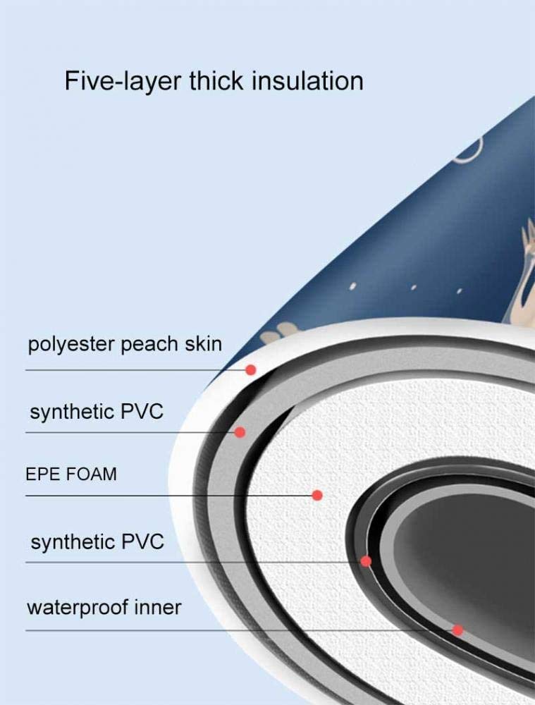 40" Portable Foldable Bathtub, Soaking Bathing Tub for Adults, Separate Family Bathroom SPA Tub with Drain, Ideal for Hot Bath Ice Bath, Black