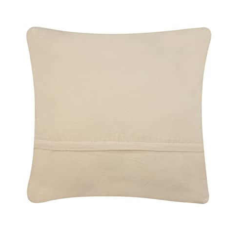 Peking Handicraft 30TG506C10SQ Bee Gnome Poly Filled Hook Pillow, 10-inch Square, Wool and Cotton