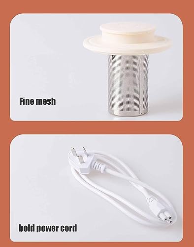 400ML Teapot Health Pot Electric Tea Pot Portable Mini Multi Cooker Electric Kettle Household Filter Teakettle Temperature Control Kettle Flower Teapo Fast Boiling Heat Preservation Function A,4