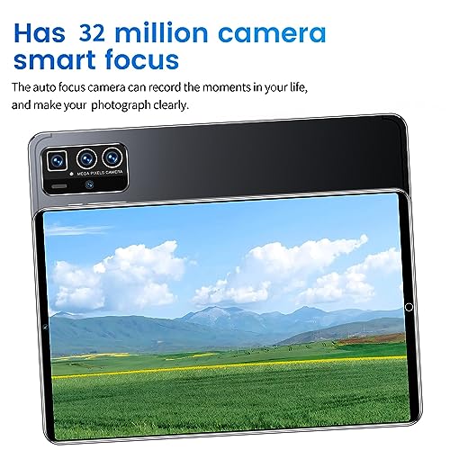 2023 5G New Tablet Pad14 10.1inch Tablet Android 16GB RAM 1TB ROM 8800mAh Android 11.0 MTK6797 WiFi Network Bluetooth fullscreen Green / 8GB RAM 128GB ROM/US-Plug