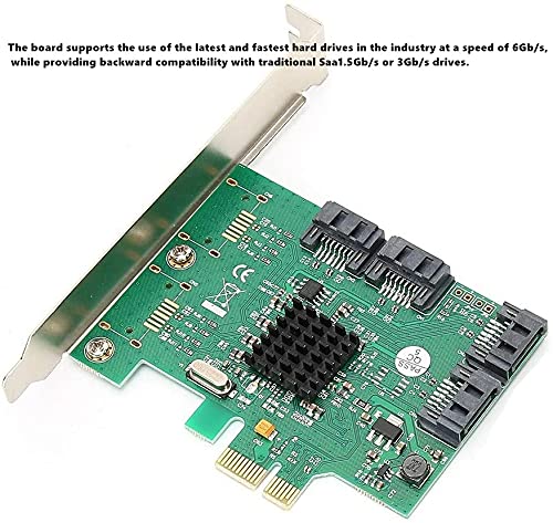 Hard Disk Expansion Card,Hard Disk Expansion Card PCIE SATA? 88SE9215 Portable Computer Accessories 6Gbps 2.0?Channel,Hard Drive Controller Card