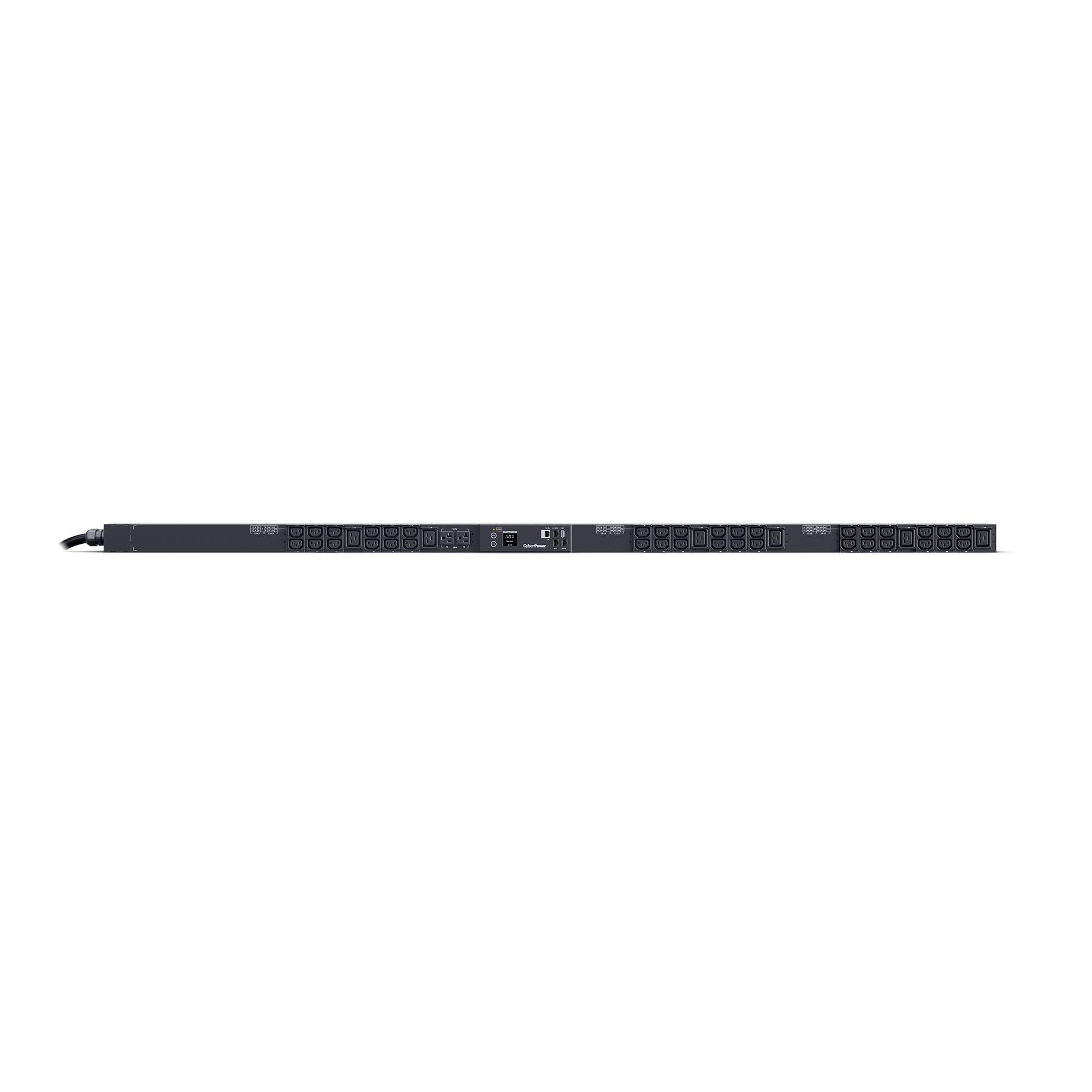 CyberPower PDU33103 Monitored 3 Phase PDU, 208V, 20A (Derated 16A), 44 Outlets, 0U Rackmount