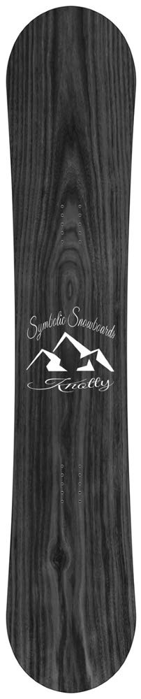 170cm Symbolic Knotty 2023 Wide Snowboard Hybrid Rocker WIDE