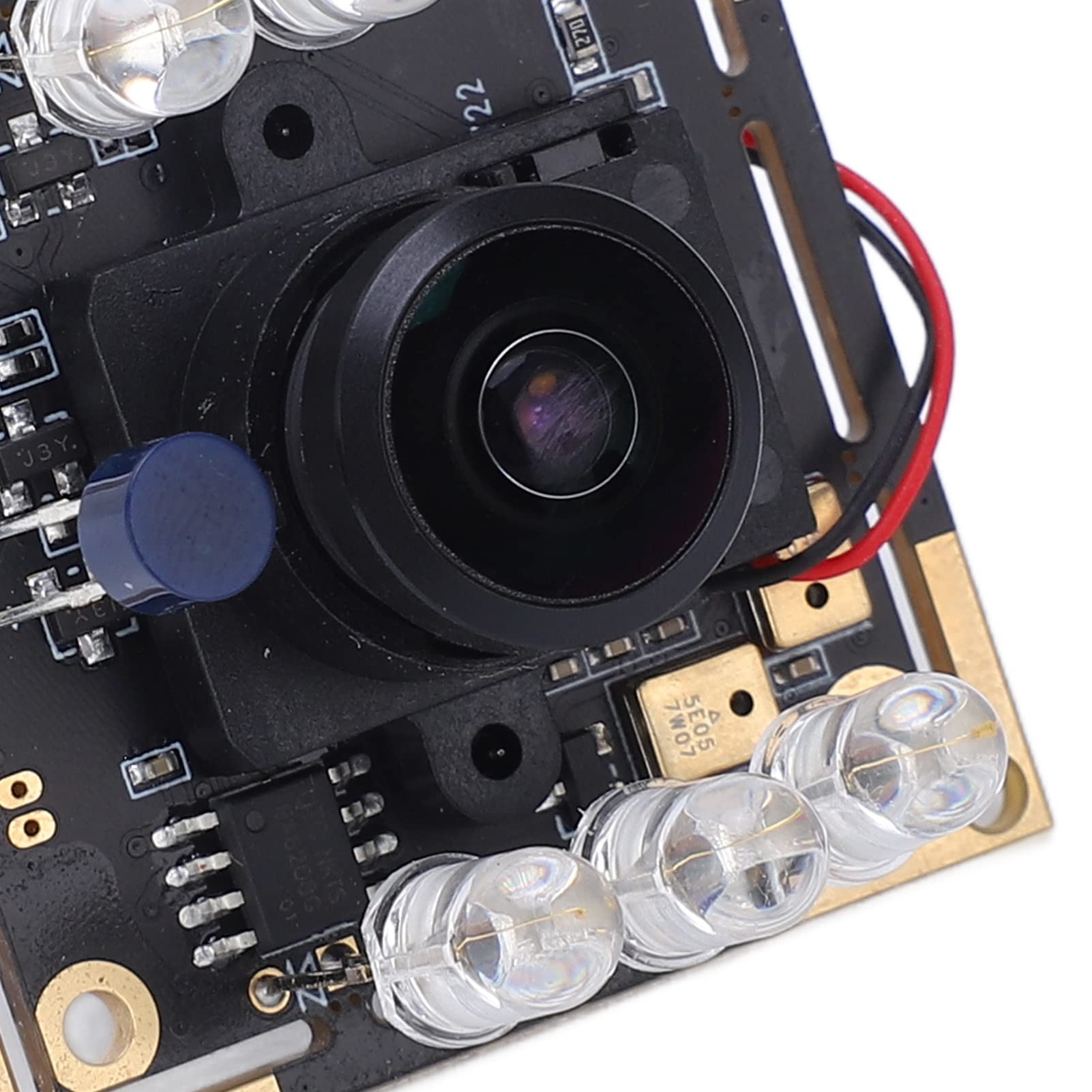 2MP USB Camera Module, 30FPS MJPEG OTG Connection IR Cut Autofocus Camera Module Drive with 2 Digital Microphones for Industrial Computers