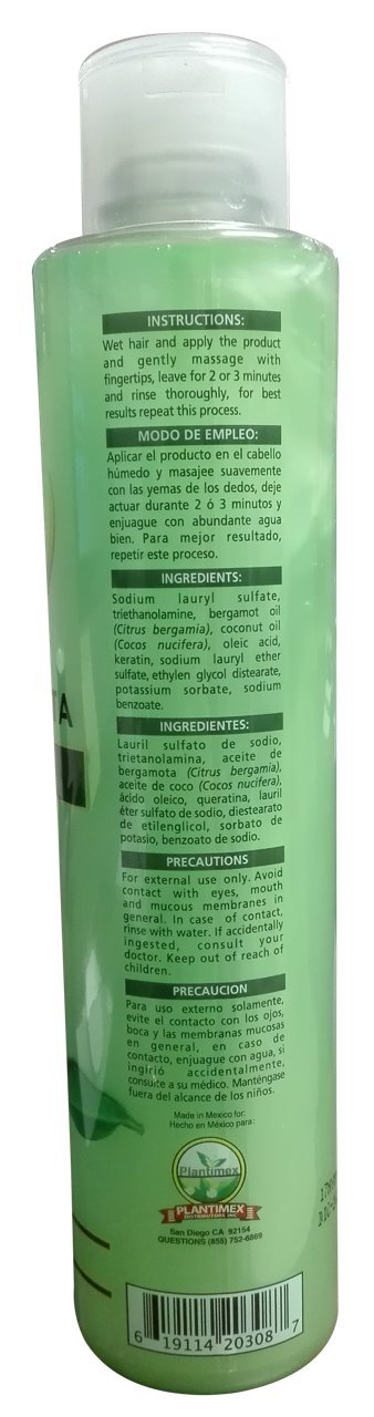 Bergamota Hair Care Shampoo + Keratin