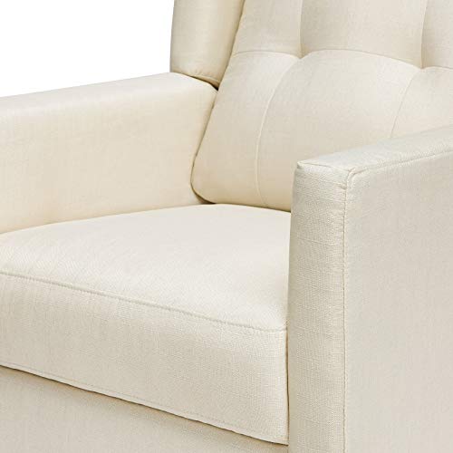 DaVinci Maddox Recliner and Swivel Glider in Natural Oat, Greenguard Gold & CertiPUR-US Certified