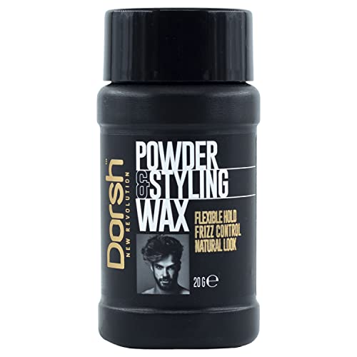 Dorsh New Revolution Hair Powder for Men - Hair Styling Powder - Hair Texture Powder for Men – Hair Volumizer – Hair Volume Powder - Powder Styling Wax