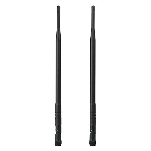 Bingfu RP-SMA Cellular 4G LTE Trail Camera Antenna 7dBi (2-Pack) Compatible with 4G LTE Cellular Trail Camera Game Camera Wildlife Hunting Camera Outdoor Mobile Security Camera