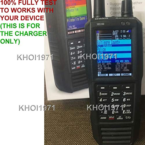 KHOI1971 Wall AC Adapter Power Compatible with Uniden Bearcat Police Scanner Radio SDS100