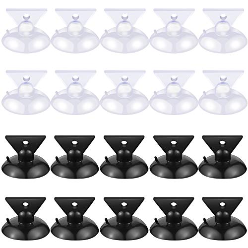 20 Pieces GU10 Light Bulb Changer Rubber Air Suction Cup Lamp Replacing for LED Halogen Mini Track Lights
