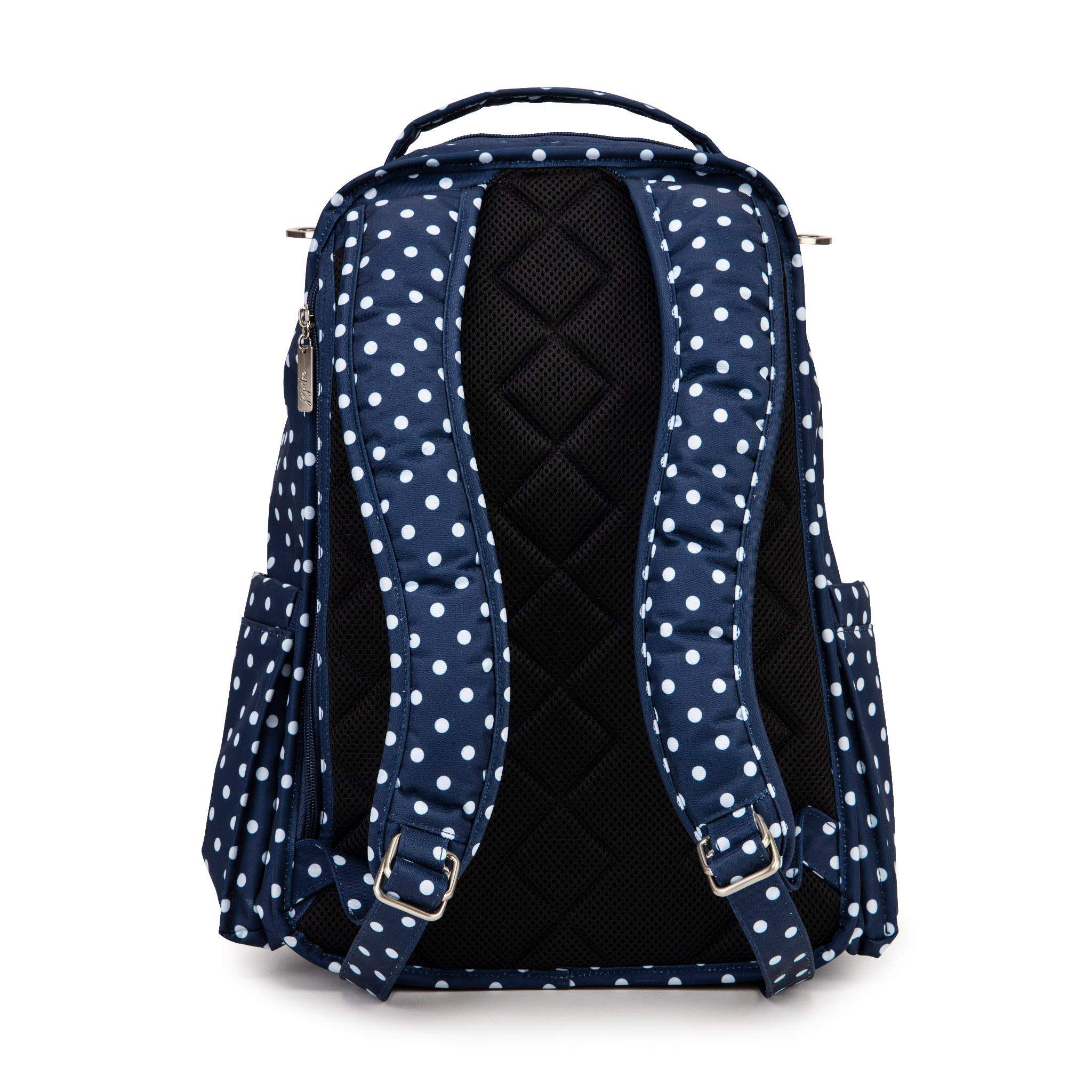 JuJuBe Be Right Back Unisex Travel Backpack, Diaper Bag with Memory Foam Changing Pad, Be Fashionably Organized Anywhere