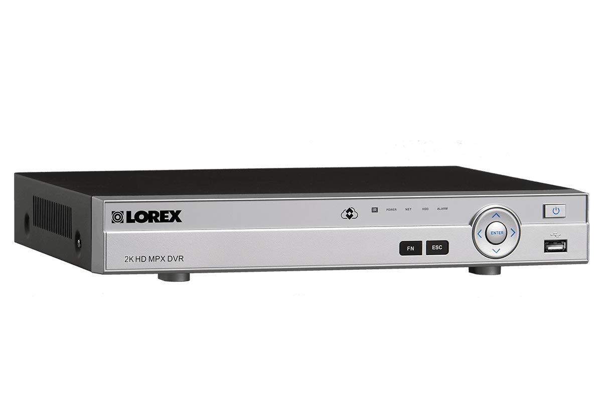 Lorex DV8081 2K HD MPX Security DVR, 8 Channel, 1TB Hard Drive, Works with Older BNC Analog Cameras, CVI, TVI, AHD (M. ) (Renewed)