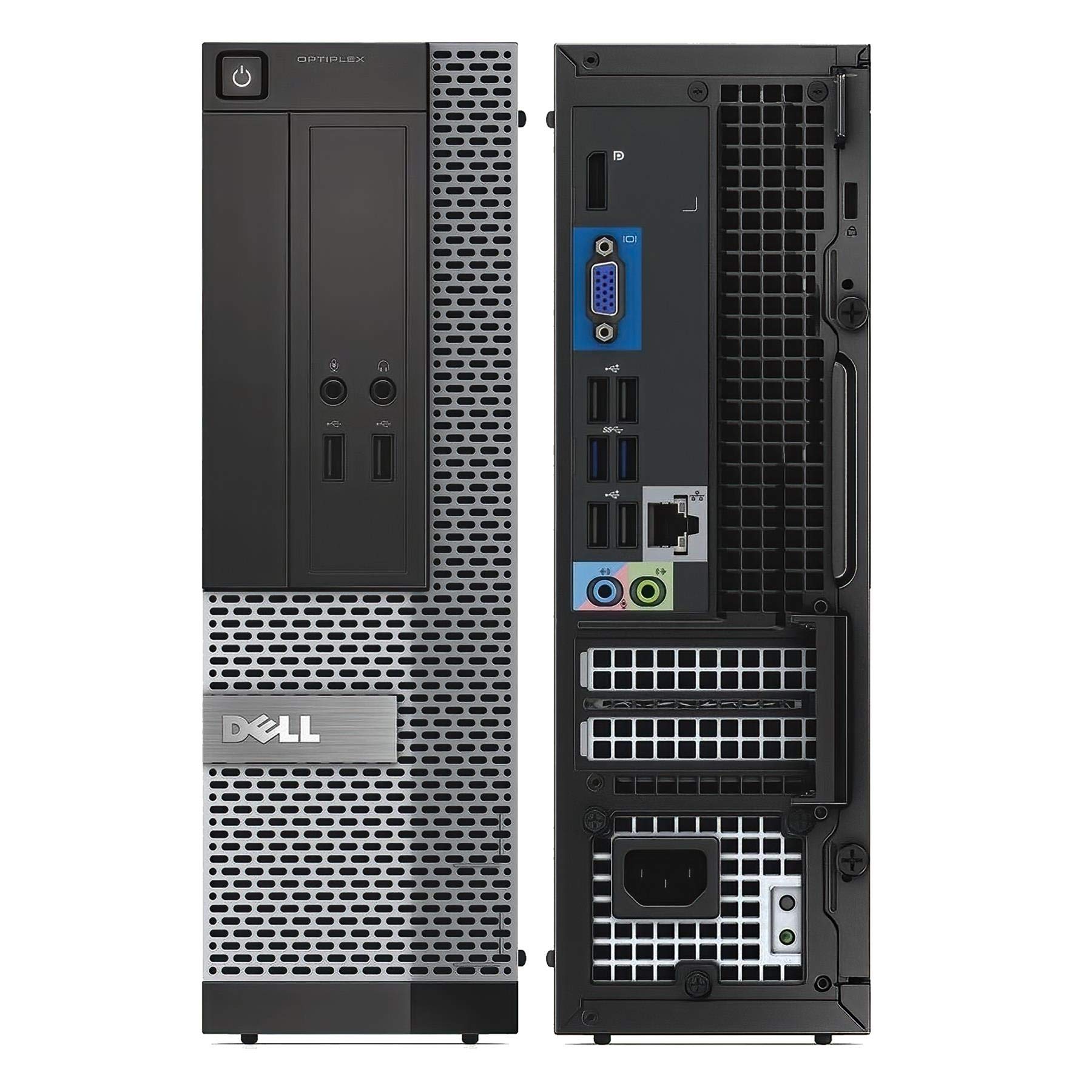 Dell Optiplex 3020 Business High Performance Desktop Computer PC with 24-inch Monitor (Intel Core i5 up to 3.6 GHz, 16GB DDR3, 1TB SSD, Wi-Fi, DP Port, VGA, USB 3.0 Windows 10 Home 64-bit) (Renewed)