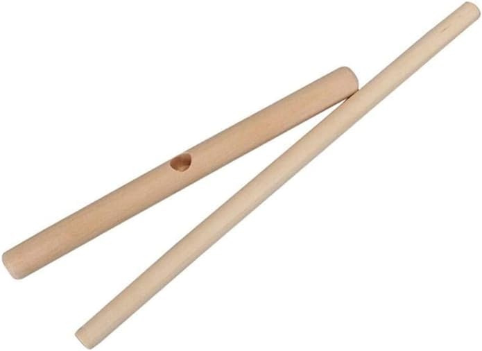 2 Pcs Wooden Crepe Maker Pancake Batter Spreader Stick Kitchen Cooking Utensils Tools for Restaurant Canteen Specially Supplies Practical Treatment Crepe Makers Specialty Appliances
