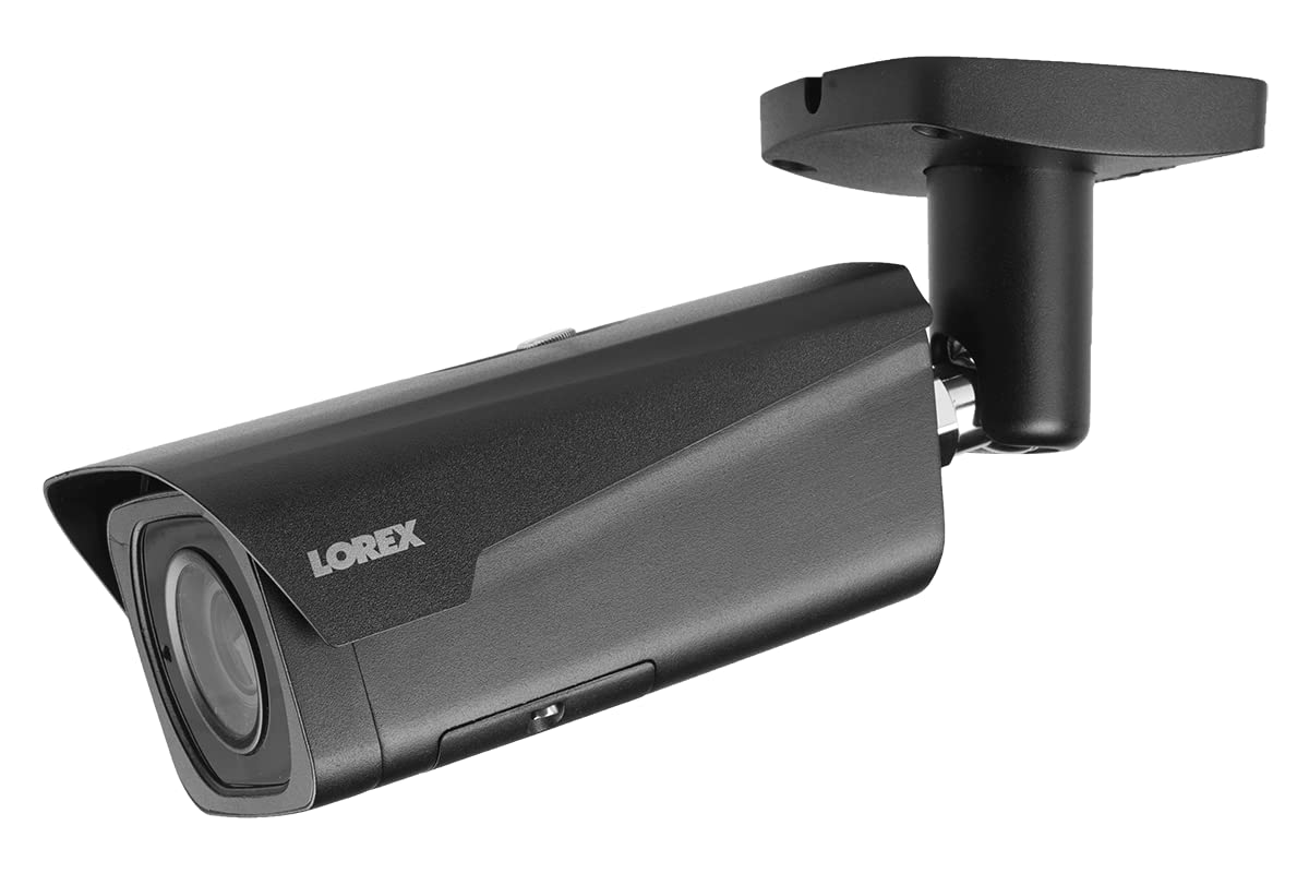 Lorex LNB8973B 4K Nocturnal Motorized Varifocal Zoom Lens IP Camera, 4X Optical Zoom, 2.7-12mm, IR Night Vision 250ft, Color Night Vision, PoE, Camera Only (M.) (Renewed)