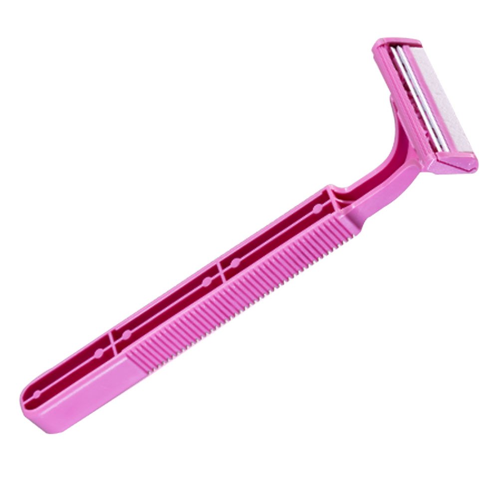 50x Personna Womens Disposable Razors Pink Twin Blade W/Lubricating Strip