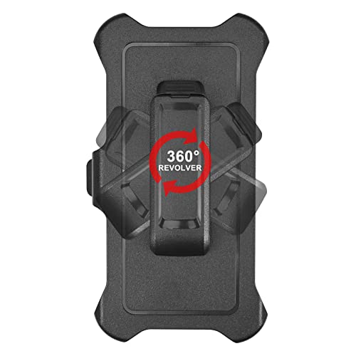 2PCS Replacement Belt Clip Holster for OtterBox Defender Series Case Apple iPhone 12, iPhone 12Pro, iPhone 13,iPhone 13Pro - 6.1"