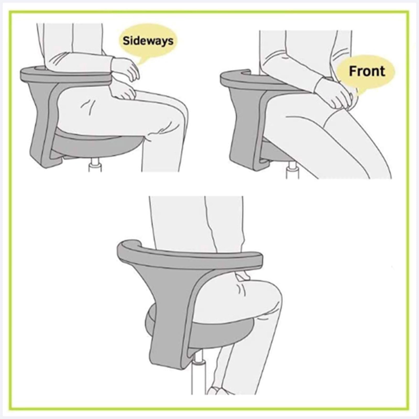 SFKLYU Dentist Chair Dental Stool with Lumbar Support Rolling Chair, Swivel Salon Chair for Drafting, Computer, Hospital, Clinic, Dental, Home,A2