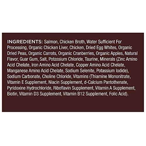 Castor & Pollux Pristine Grain Free Wild-Caught Salmon Recipe Morsels in Gravy Cat Food Pouches, (24) 3oz cans