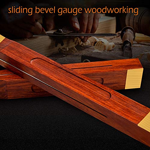 360 Degree Sliding T-Bevel Carpenters Angle Finder, Angle Ruler Wood Bevel Protractor Tool, 7Inch