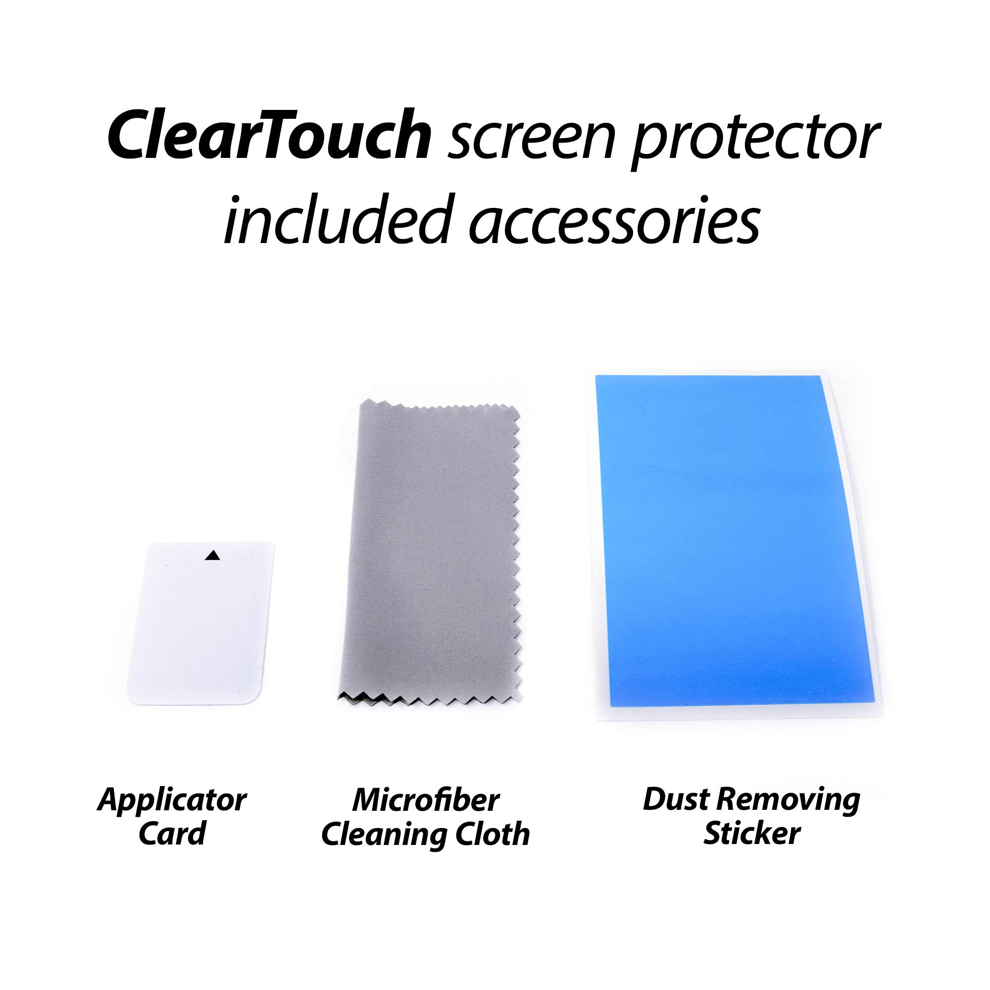 BoxWave Screen Protector Compatible with Leapfrog LeapPad Academy - ClearTouch Crystal (2-Pack), HD Film Skin - Shields from Scratches for Leapfrog LeapPad Academy