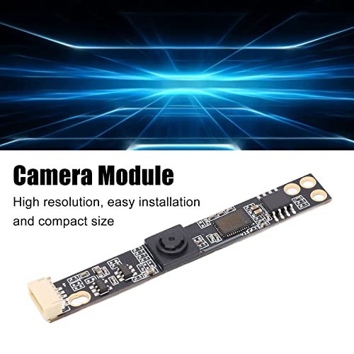 1MP Autofocus Camera Module, 66° Visual Range No Distortion 720P, Compact Scan Camera Module USB2.0 FL 3.29 mm Black for Video Mobile Phone, Intelligent TV