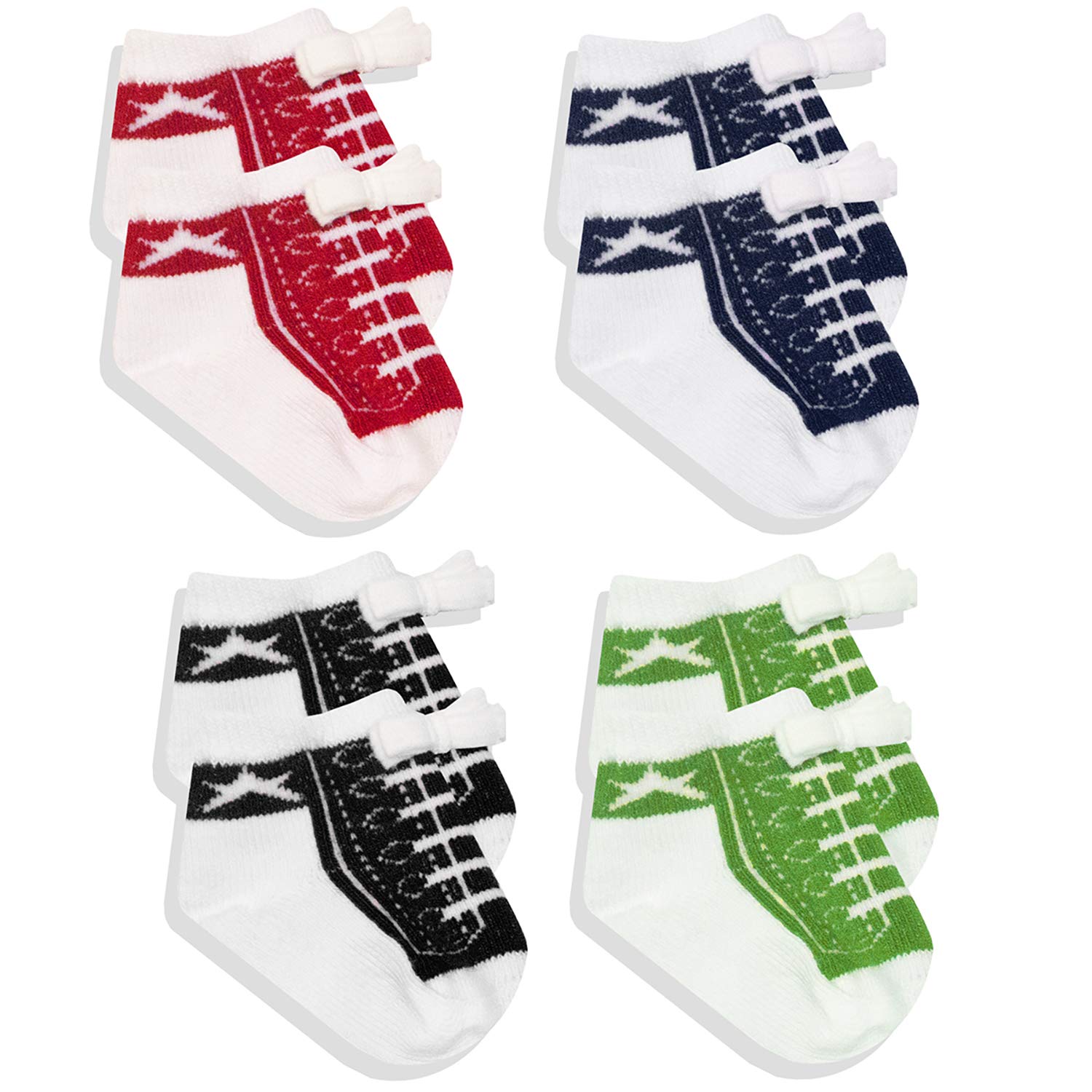 Baby Socks Gift Sets for Girls and Boys, Newborn 0-3, Infant 3-6 Months (Boys Socks Set)