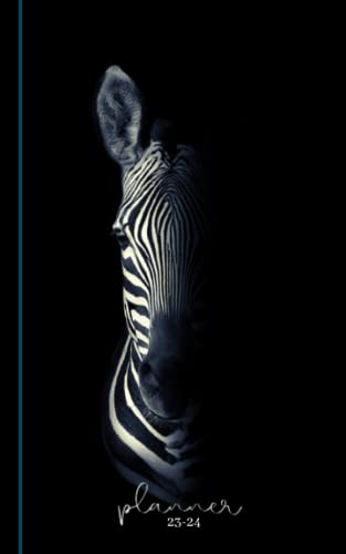2023-2024 PLANNER: "ZEBRA" Weekly planner. September 2023 to August 2024. Weekly. Annual, monthly and weekly calendar. Timetable. 6 x 9 inches. 139 pages.