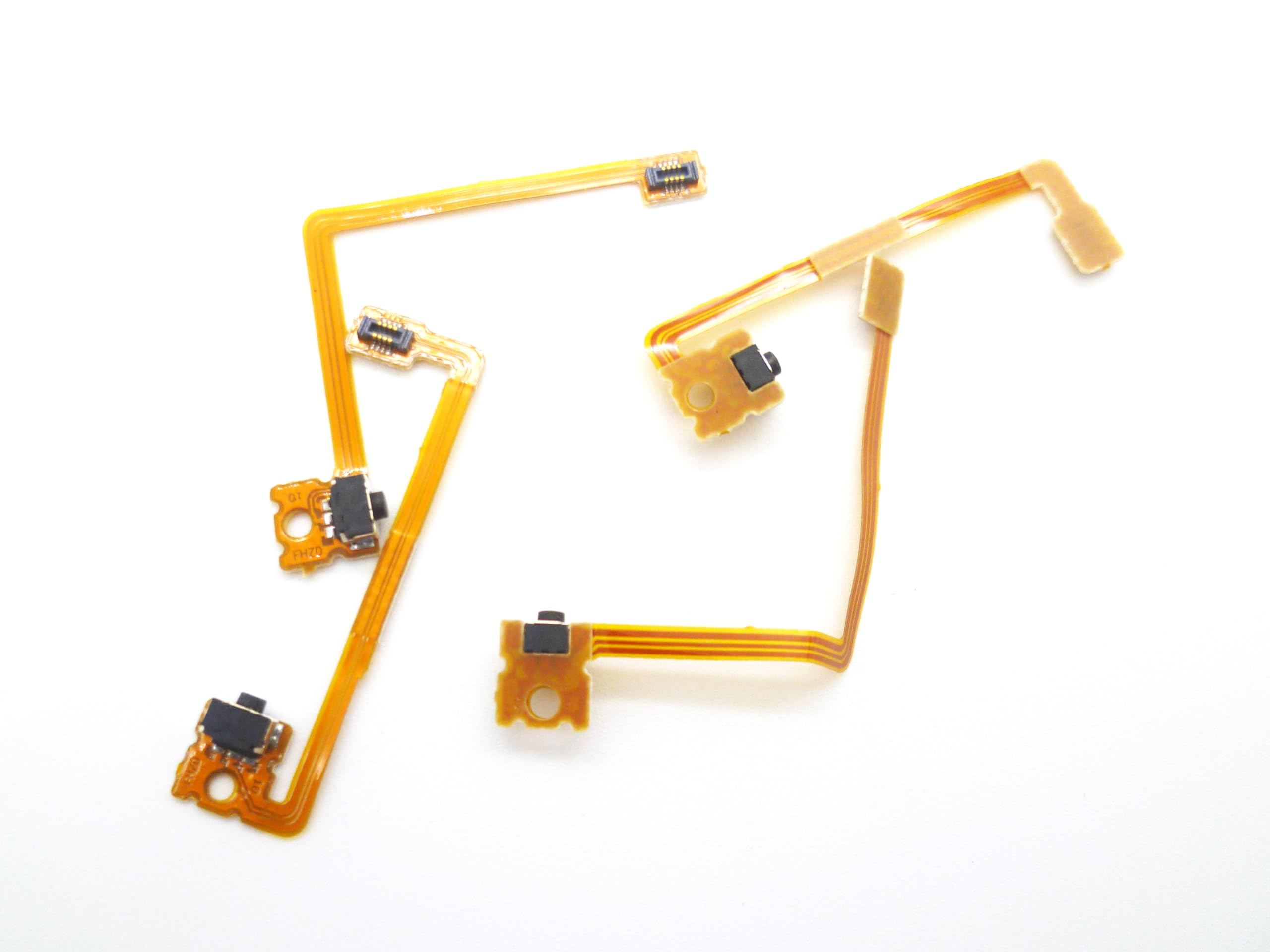 2X L R Left Right Shoulder Trigger Button Switch Connector Module Flex Cable Replacement Compatible with Nintendo 3DS XL (not fit 3DS)